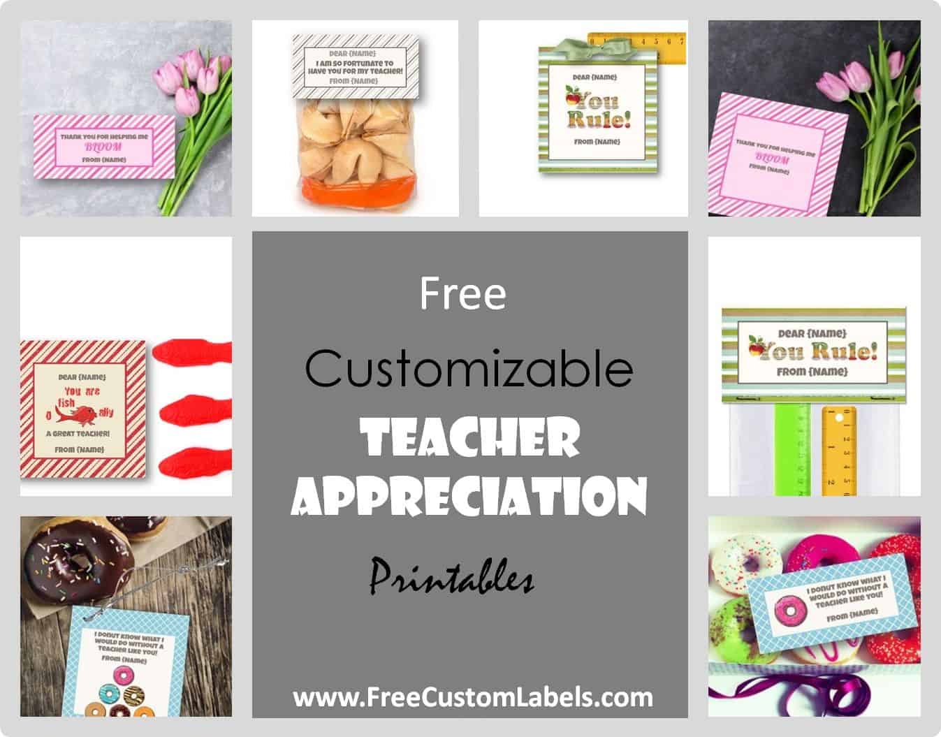 Free Teacher Appreciation Printables Customize Online Free Teacher Appreciation Printables Customize Online