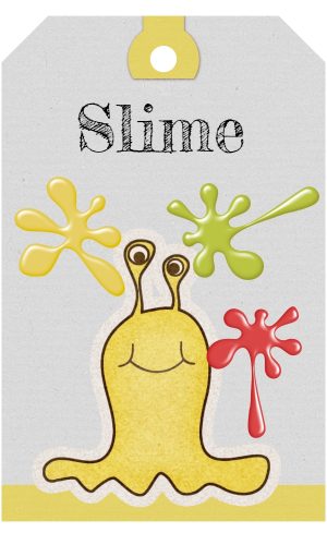 Easy Slime Recipe with Free Slime Labels